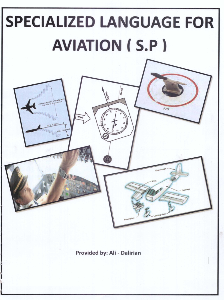 دانلود جزوه (Special Language) sp استاد خلبان علی دلیریان - ایران بوکلت